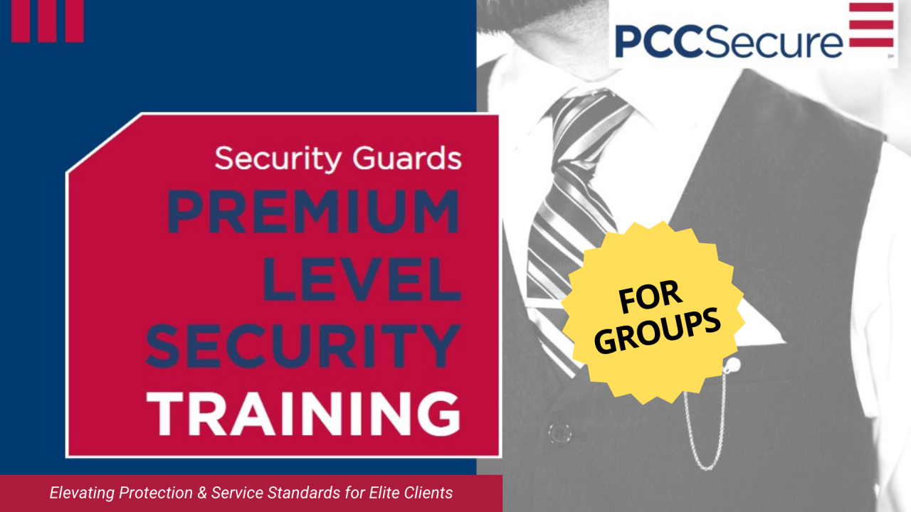 Premium Level Security Training (Group Course) - PCC Secure